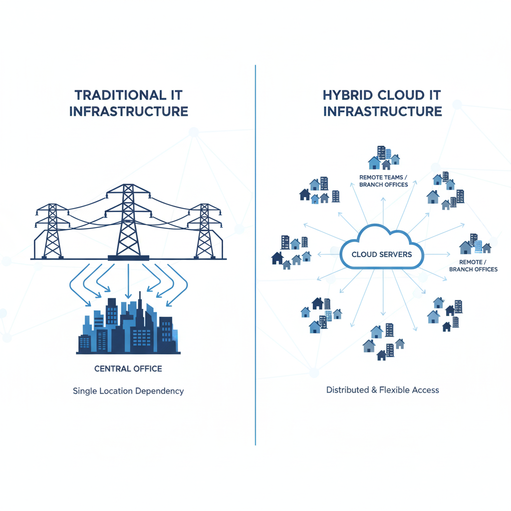 The Future of Work: Role of Managed IT Services in Remote & Hybrid Models